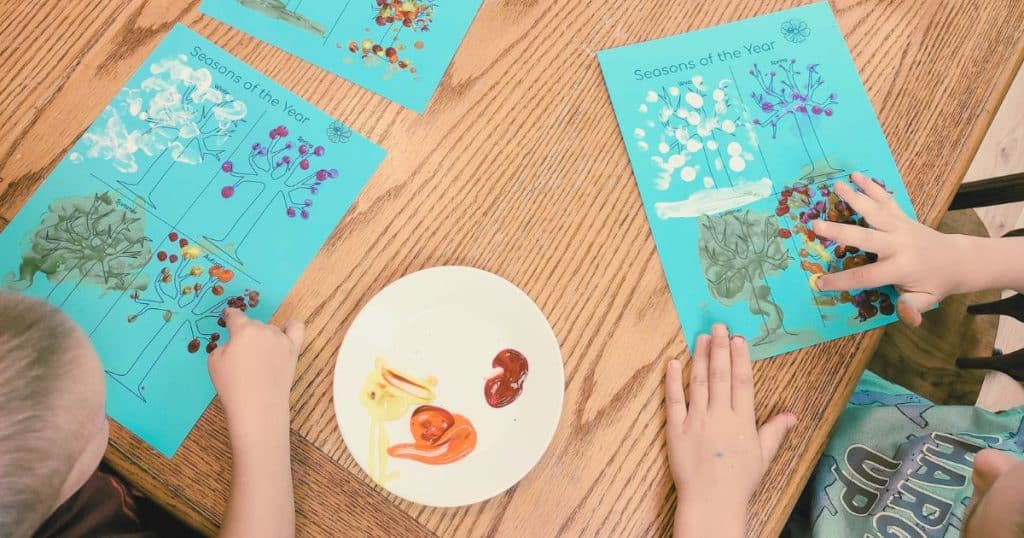 Poetry About the Seasons Plus a Fun 6-Step Art Activity