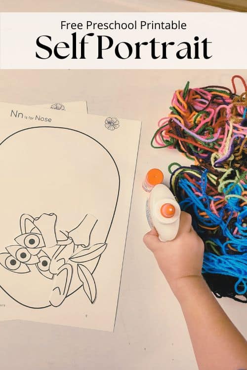 Self Portrait for Preschoolers: Activity & Free Printable