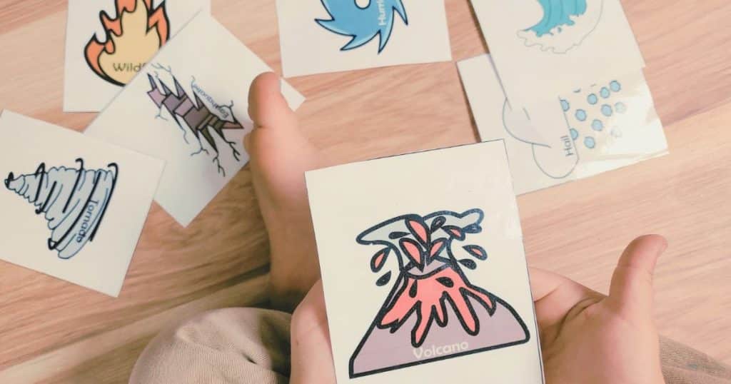 Natural Disasters for Kids with a Free Printable