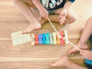 Fun Preschool Music Activities: The Water Xylophone