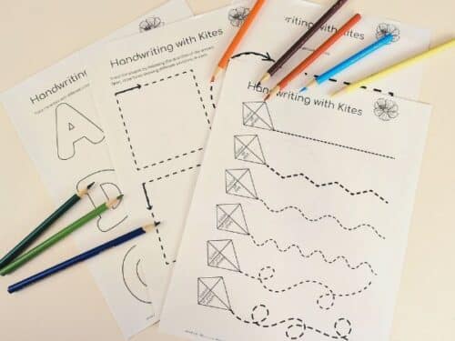 25+ Tips and Free Pre-Writing Worksheets for Preschoolers